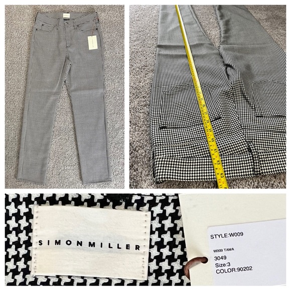 Simon Miller | Pants & Jumpsuits | Bw Herringbone Dress Pant By Simon ...